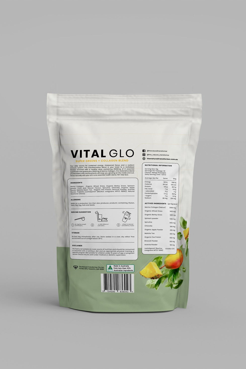 Vital Glo – The Natural Transformer